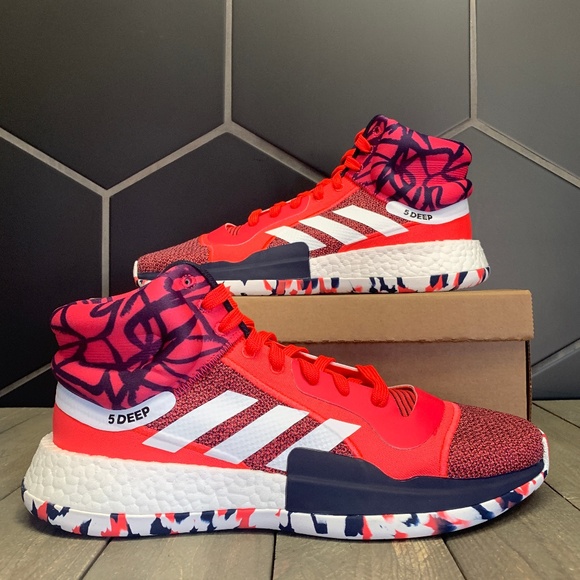 adidas | Shoes | Adidas Marquee Boost John Wall Pink White Shoe | Poshmark